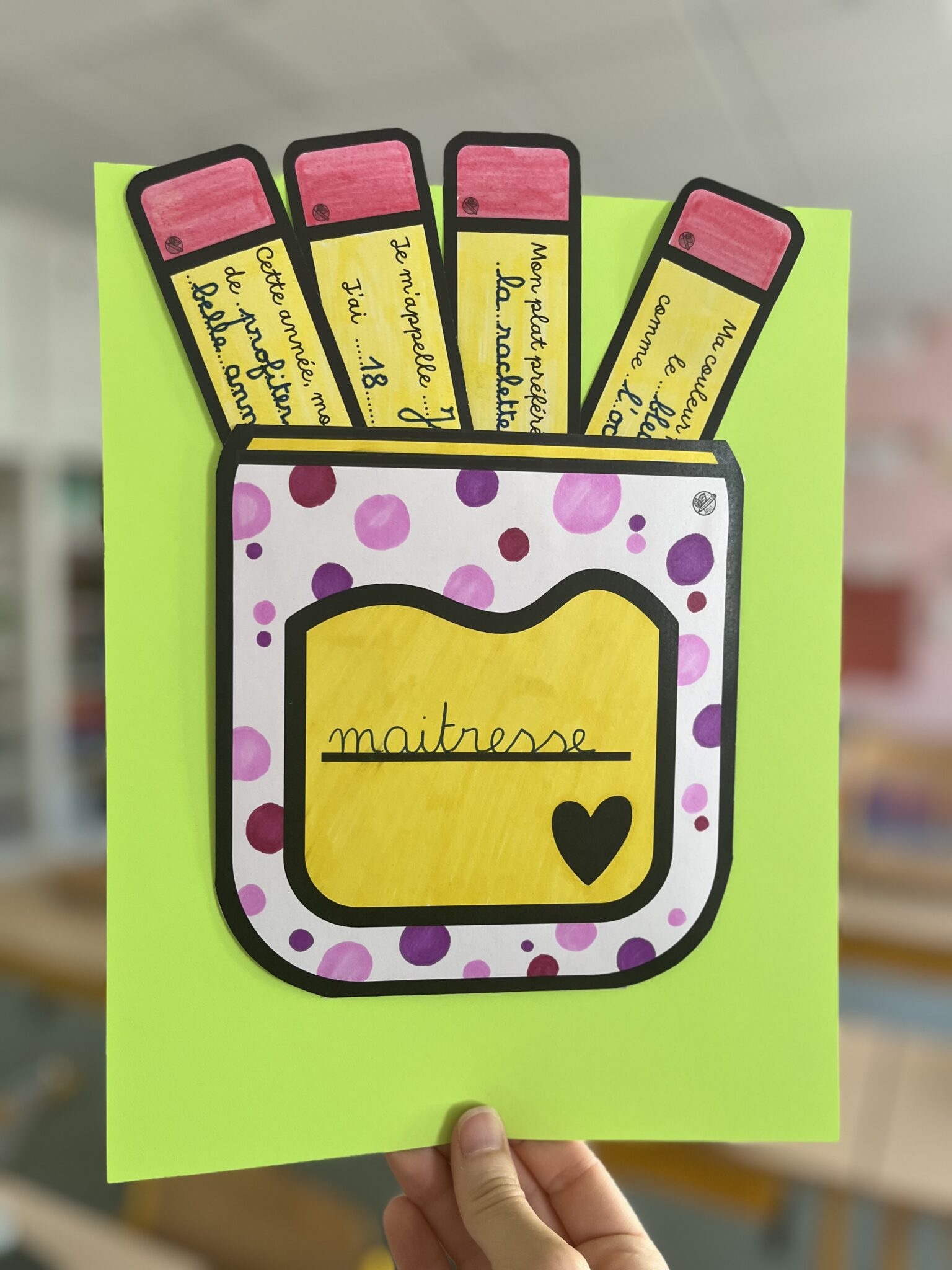 Activité de rentrée 2024/25 | Maitresse de la forêt